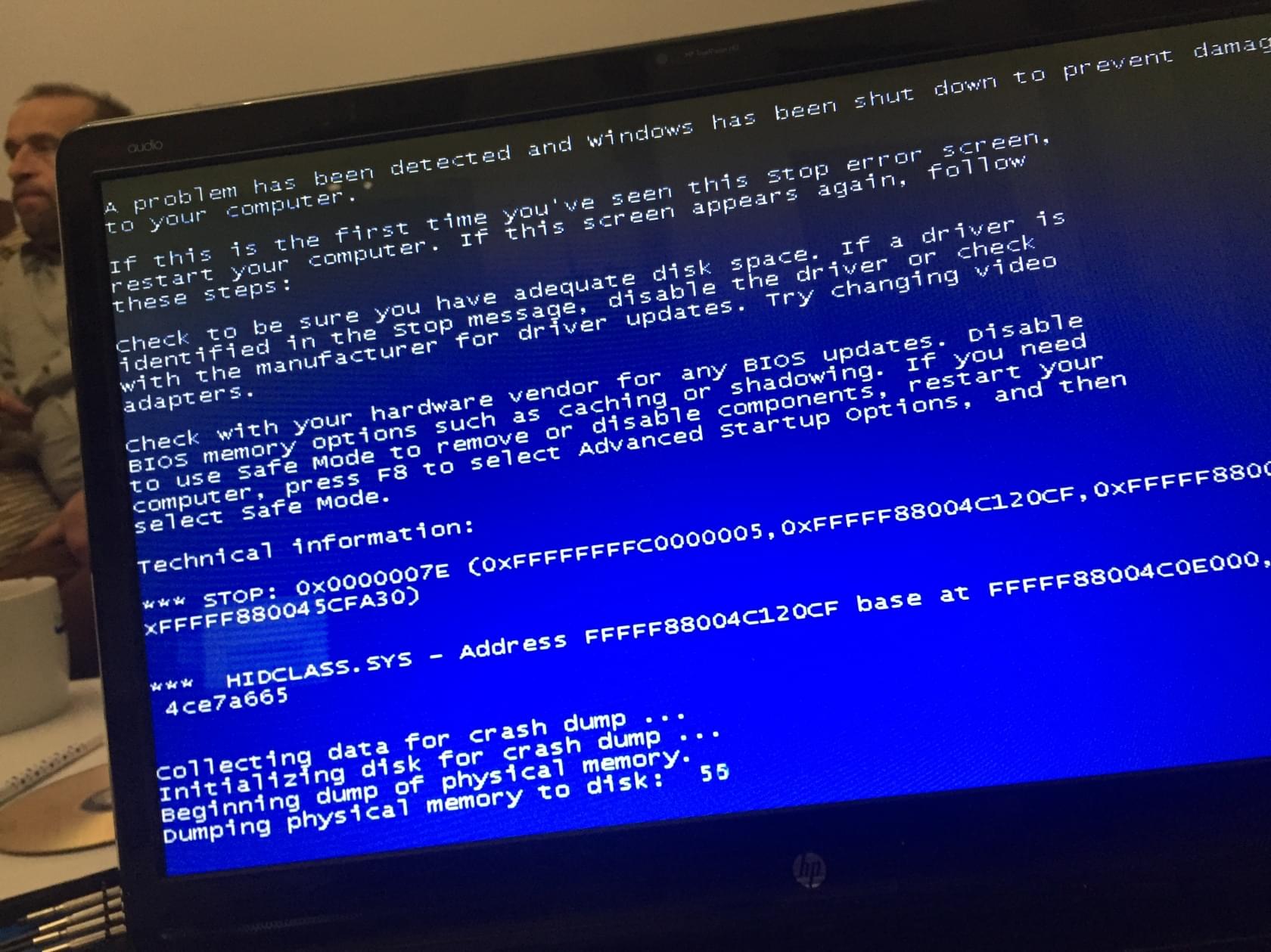 Hp pavilion dv7 - Format i błąd podczas instalacji STOP 0x0000007E