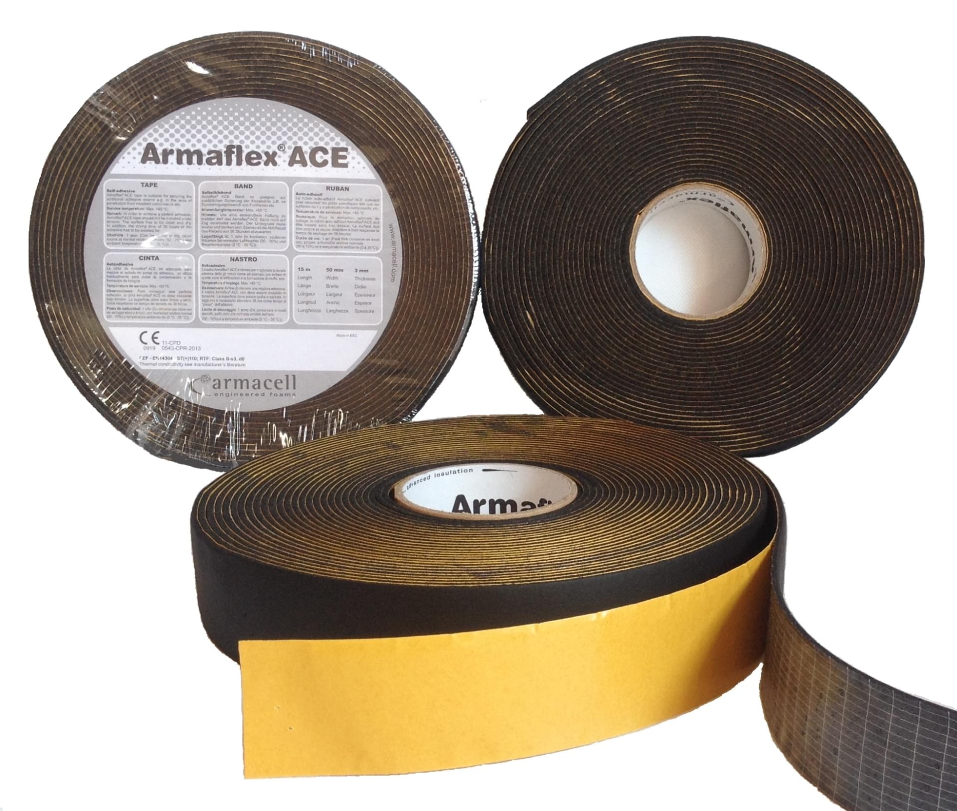 Armaflex Armacell Pipe Insulation Lagging Tape 50mm X 3mm